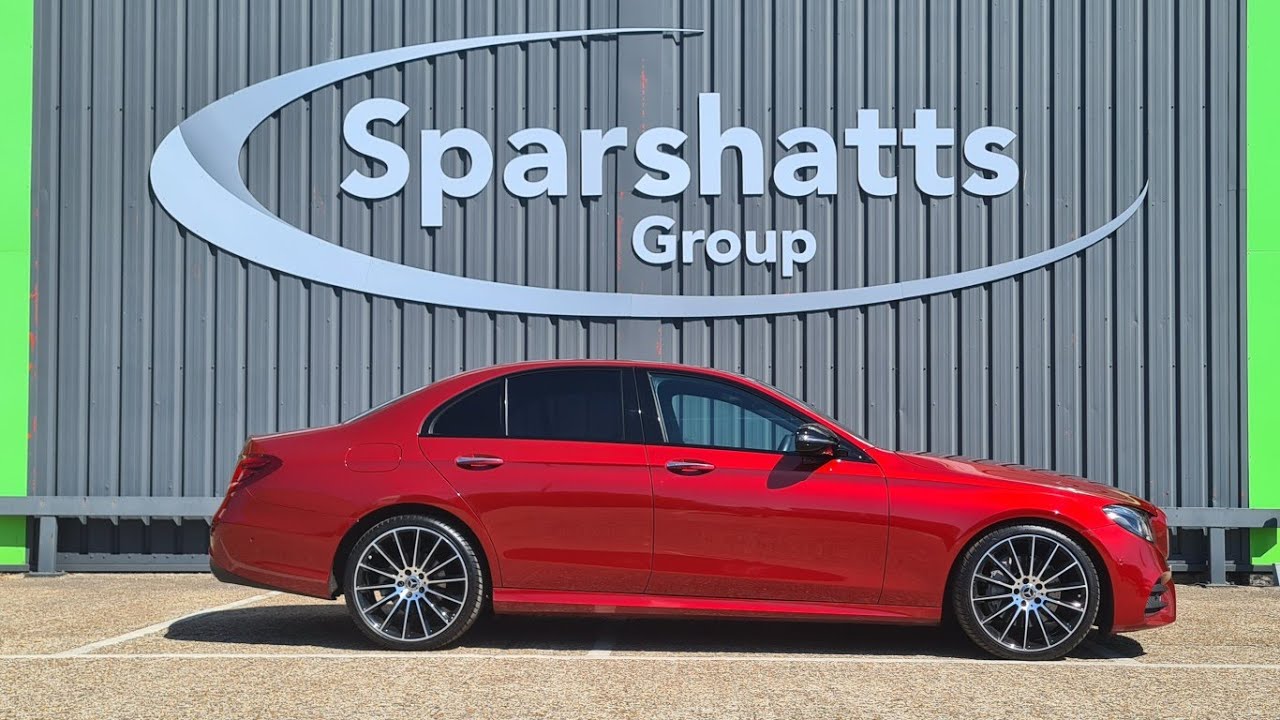 Mercedes E300d AMG Line Night Edition 2020 - YouTube