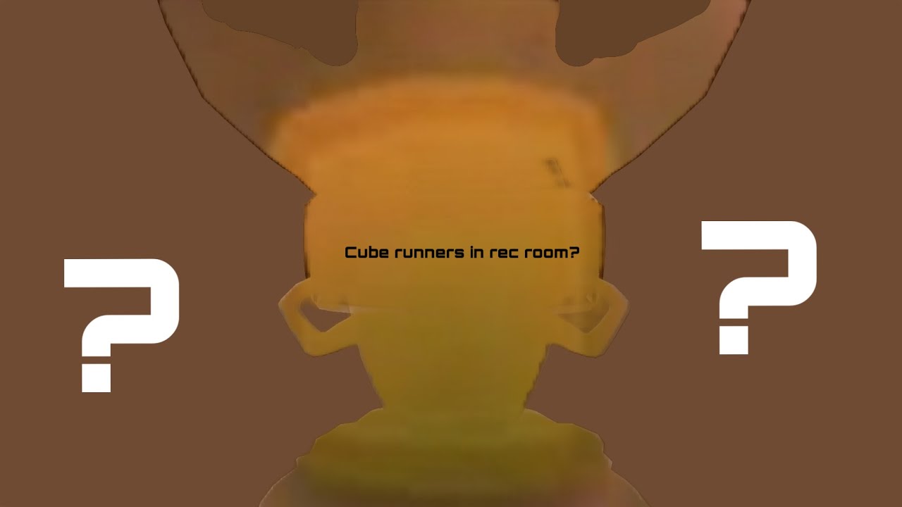 Cube runners in Rec Room??? - YouTube