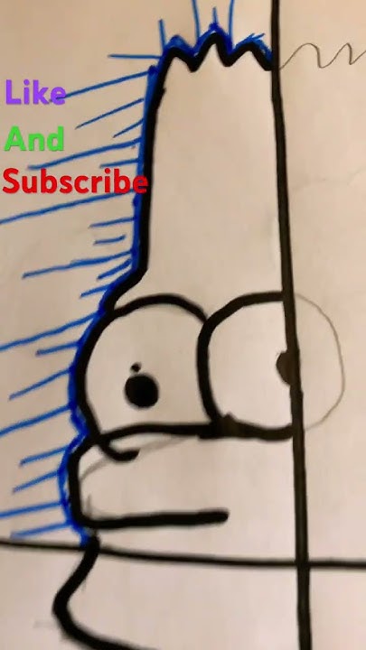 Bart Simpson Glitch Effect Youtube