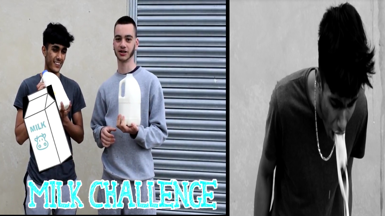 2L MILK CHALLENGE FAIL *VOMITING* - YouTube