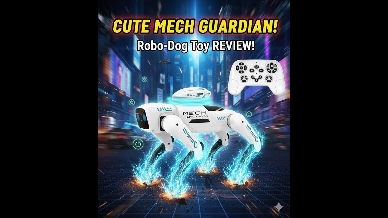 Meet My Smart Robot Dog! 😱 Mech Guardian Full Review & Vivi Dogs App ...