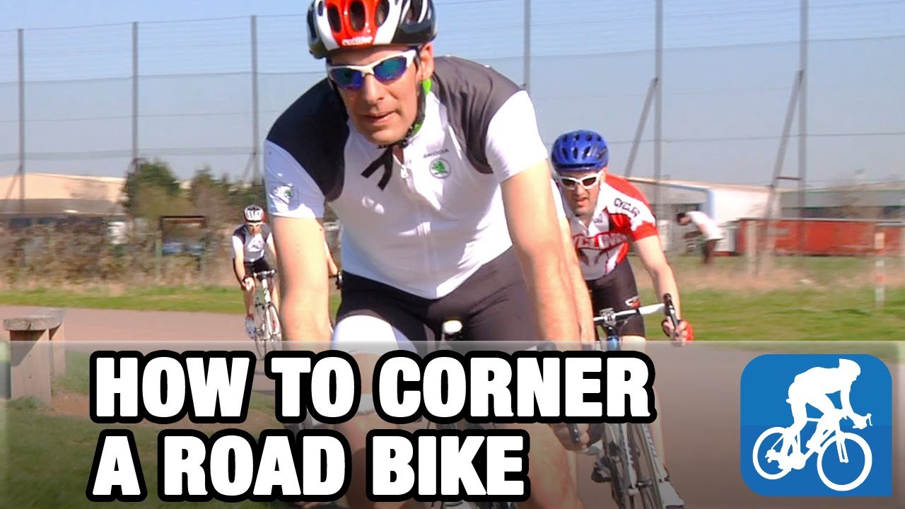 How to corner on a road bike - YouTube