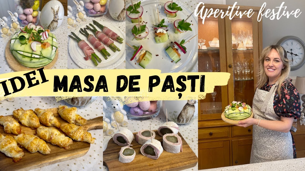 MENIU MASA DE PAȘTI|REȚETE UȘOARE ȘI GUSTOASE PENTRU MASA DE Paști ...