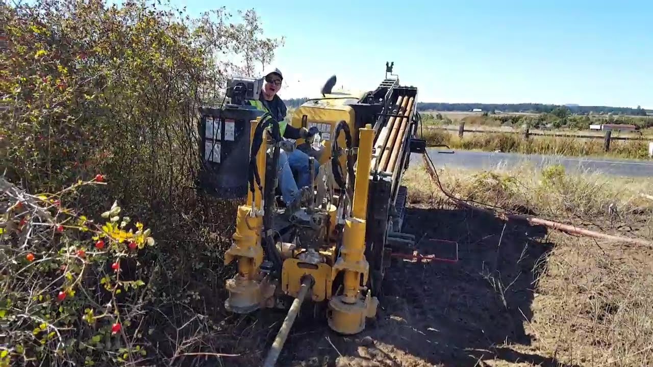 Justin Wehner On The Vameer 20x22 Directional Horizontal Bore Drill On ...
