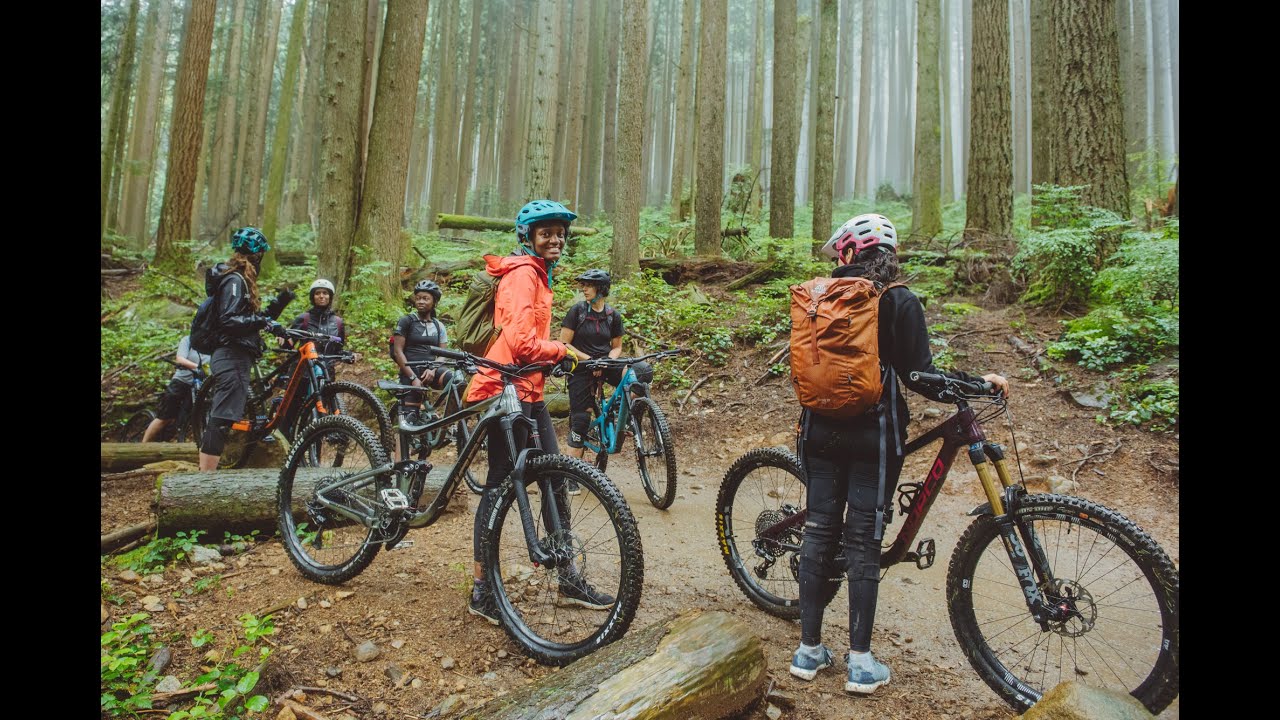 Intro to mountain biking with Colour the Trails - YouTube