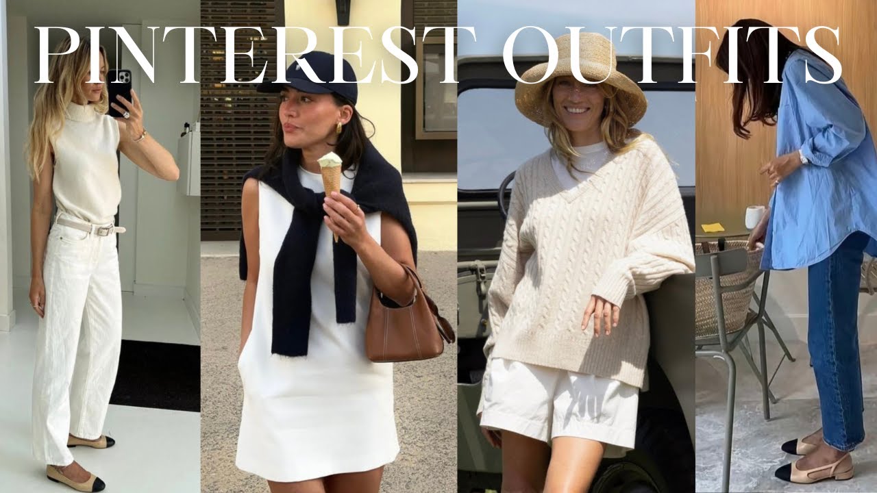 RECREATING SUMMER PINTEREST OUTFITS 2025 | Casual Outfit Ideas - YouTube
