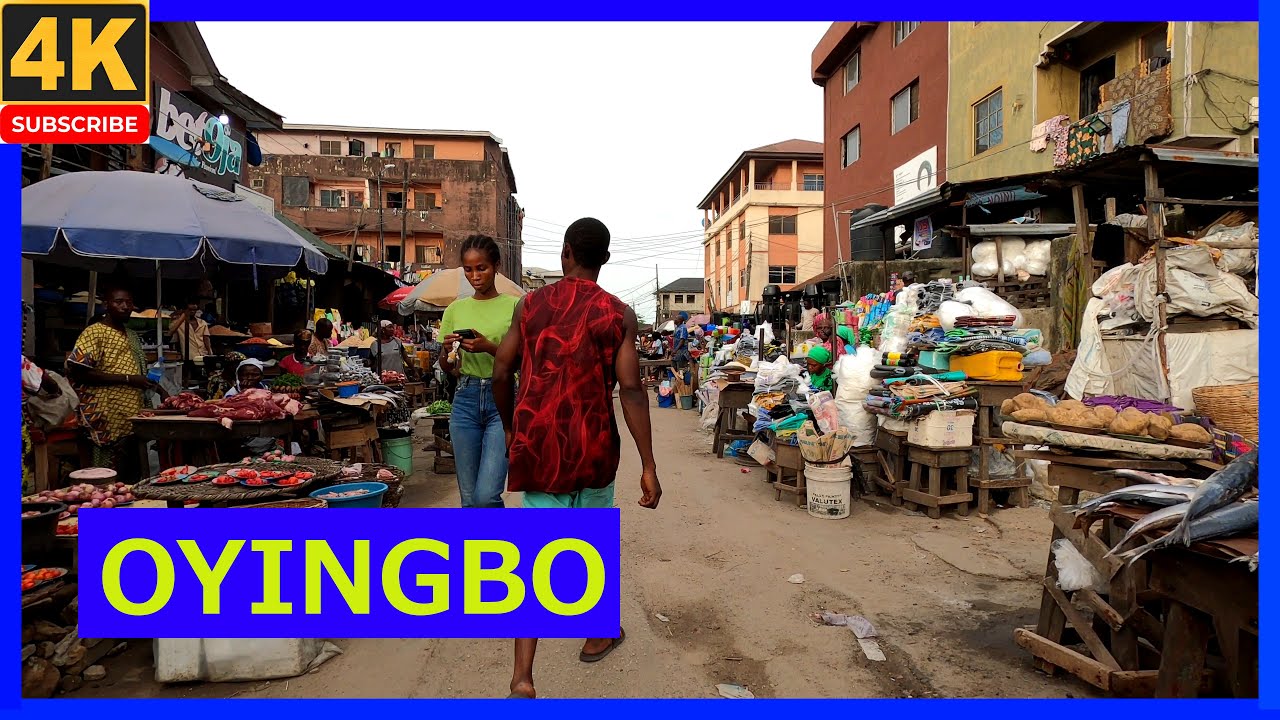 🇳🇬 EXPLORING OYINGBO MARKET AND EBUTE METTA : A VIBRANT 4K WALK THROUGH ...