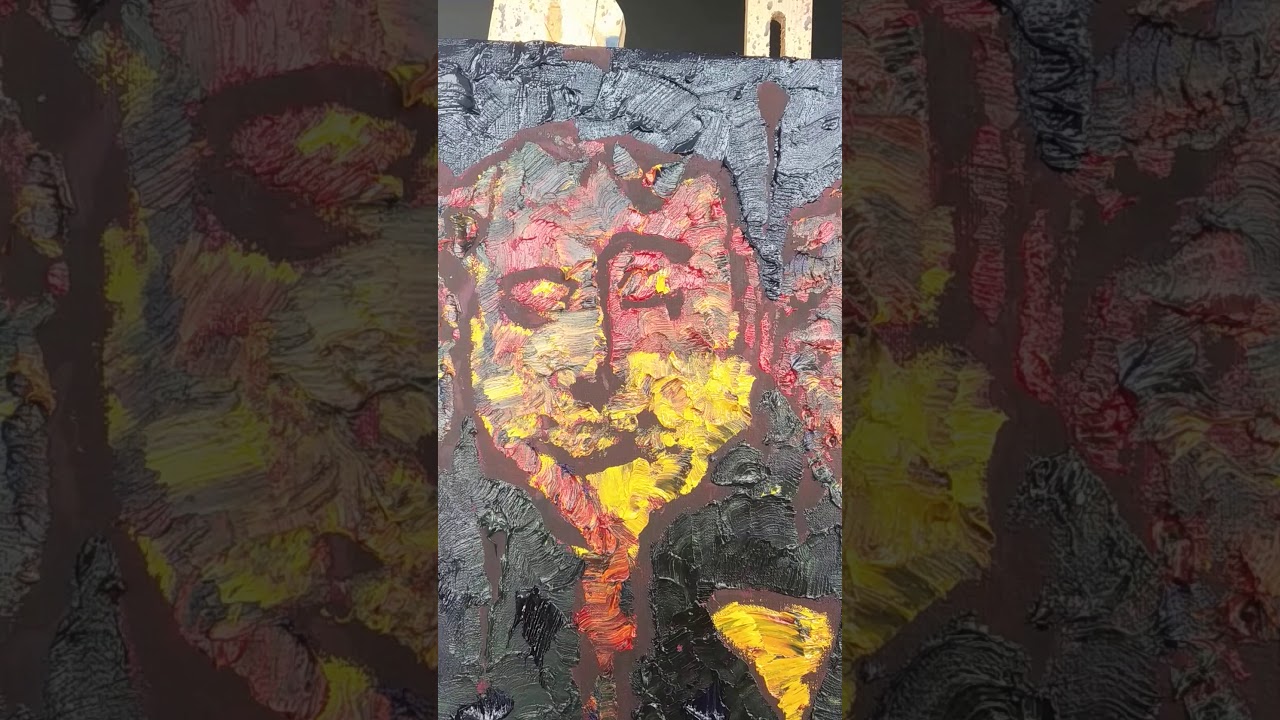 untitled human trees (original creative painting) - YouTube