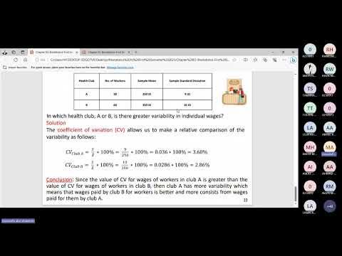Biostatistics-Chapter 2: lecture 4 of Dr.Mustafa - YouTube