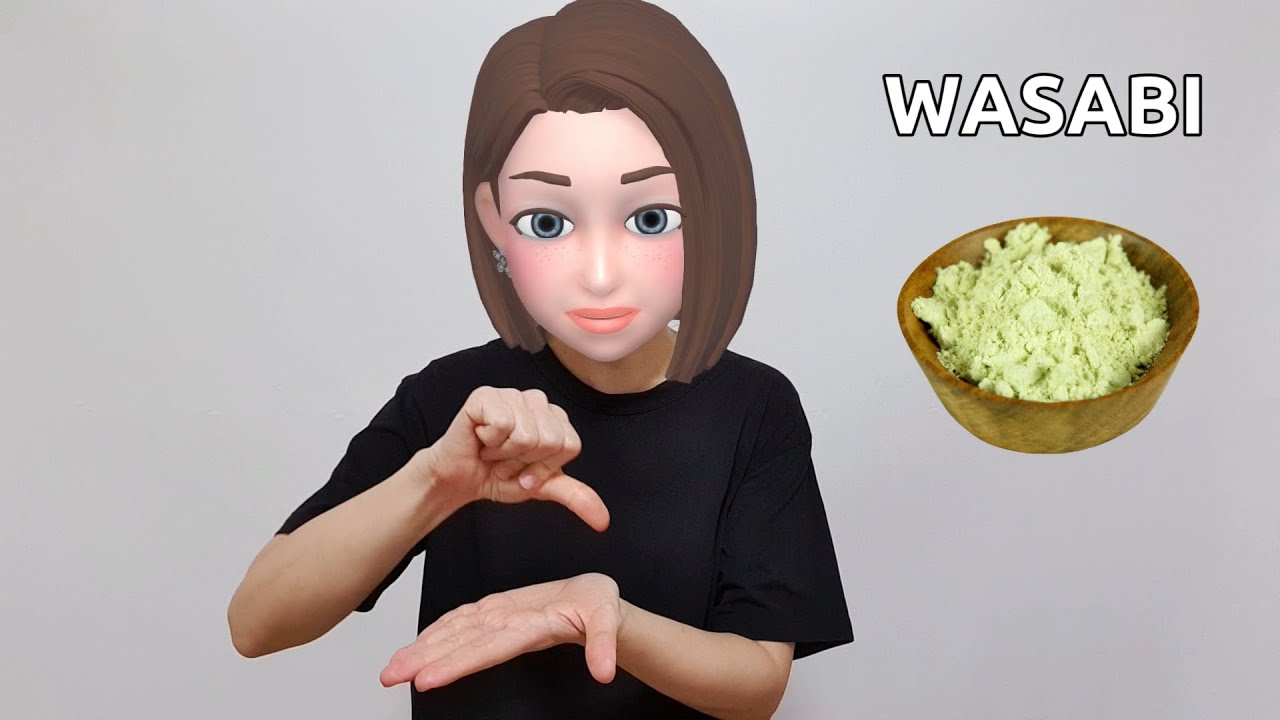 American Sign Language (ASL) Lesson: Wasabi - YouTube