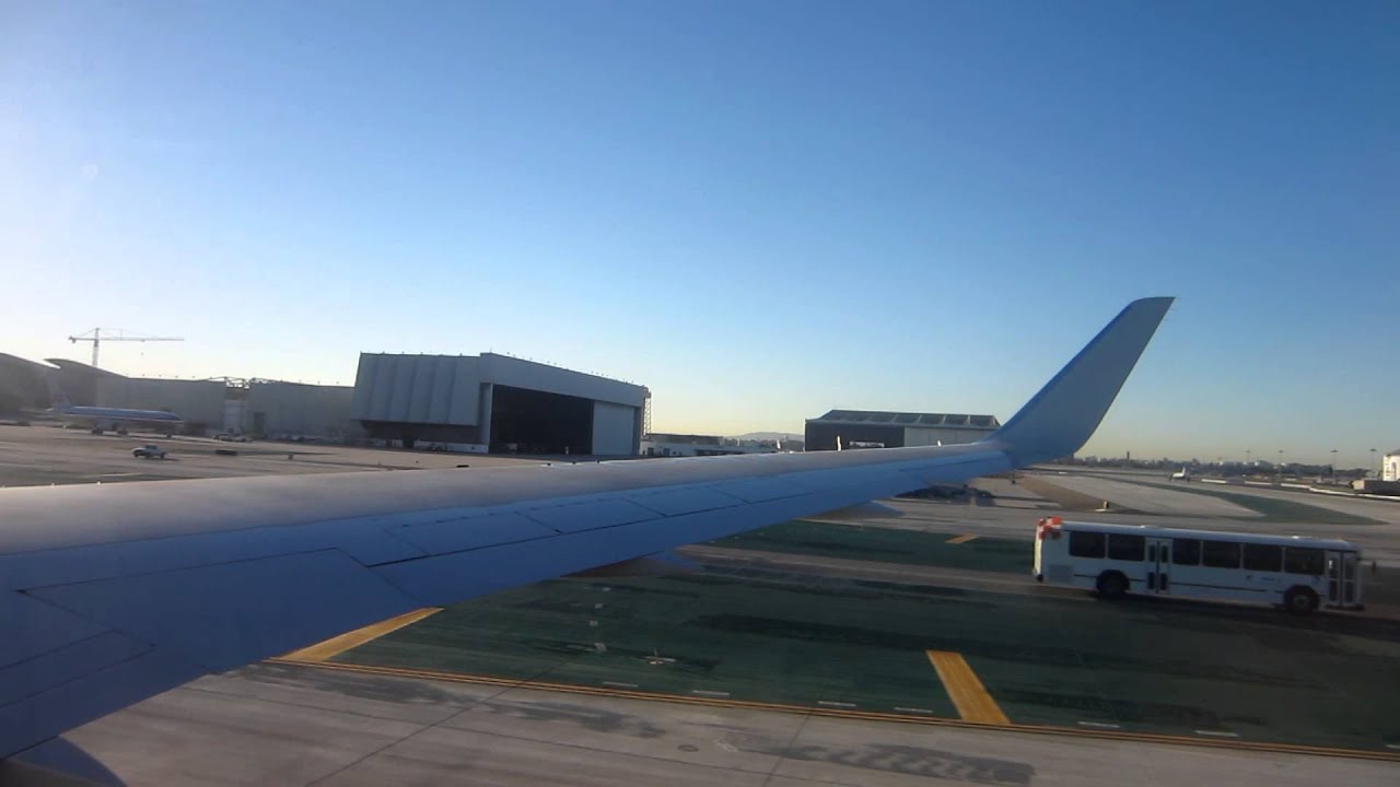 LAN AIRLINES LANDING LOS ANGELES KLAX - YouTube