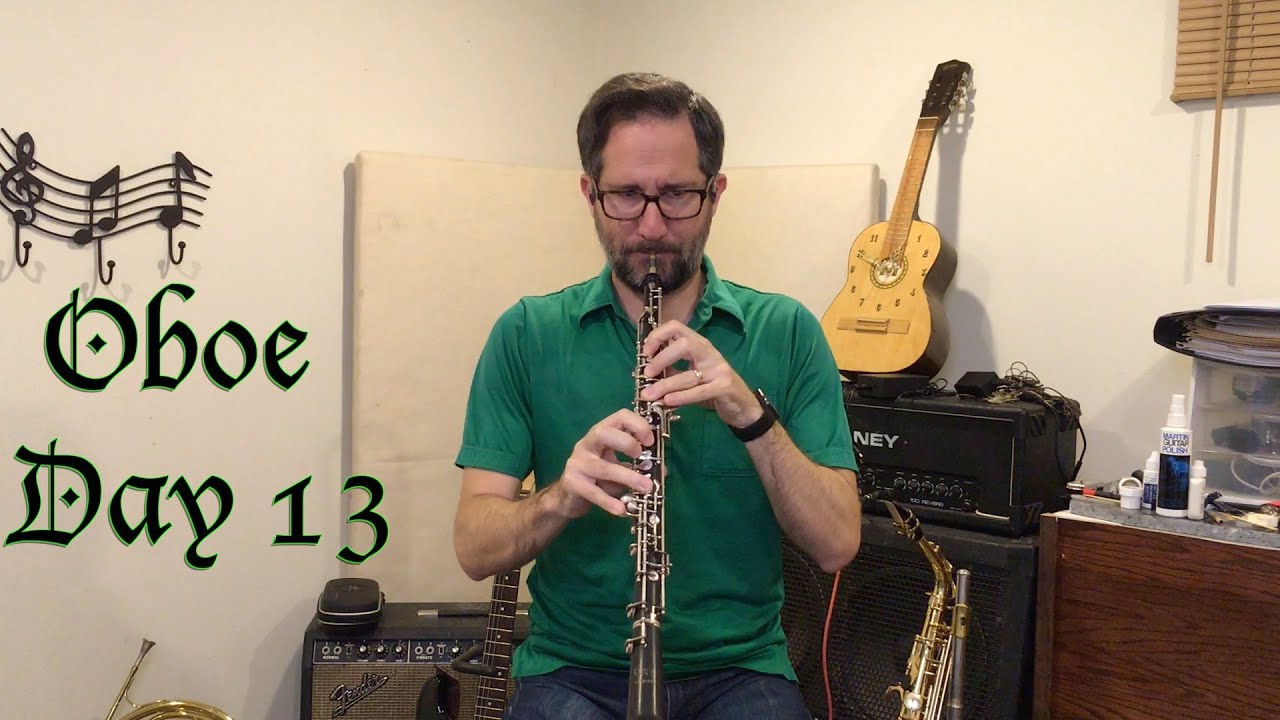 Learning The Oboe Day 13 - YouTube