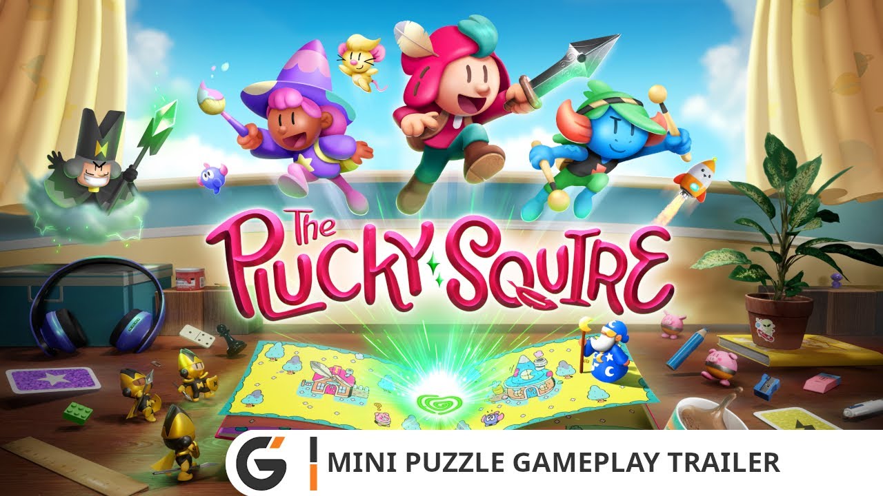 The Plucky Squire - Mine Puzzle Gameplay trailer - YouTube