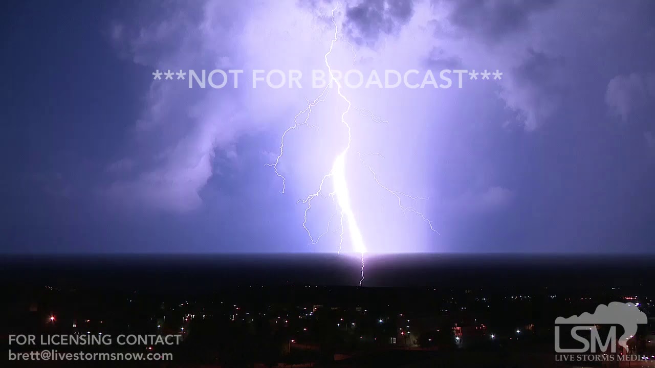 05-24-2018 Little Rock, AR - Storm Lightning Time Lapse - YouTube