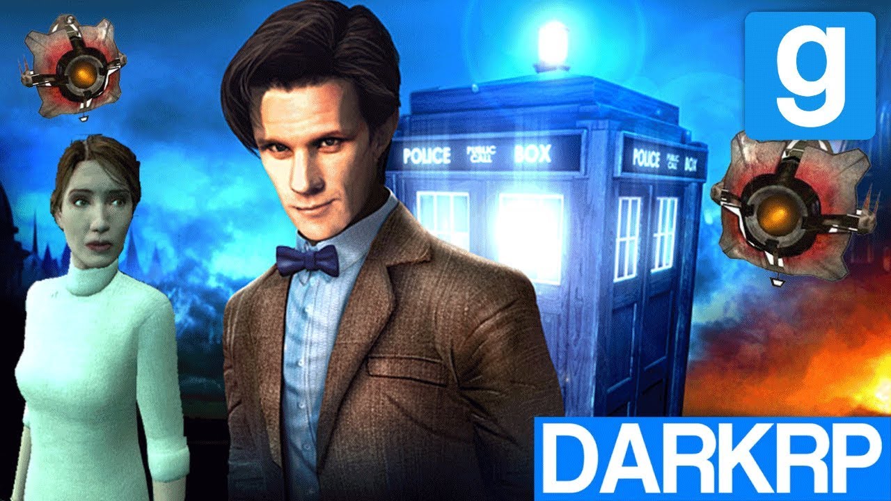 POURSUIVIE PAR DES CYBERS DRONES ! - GMOD DOCTOR WHO RP - YouTube