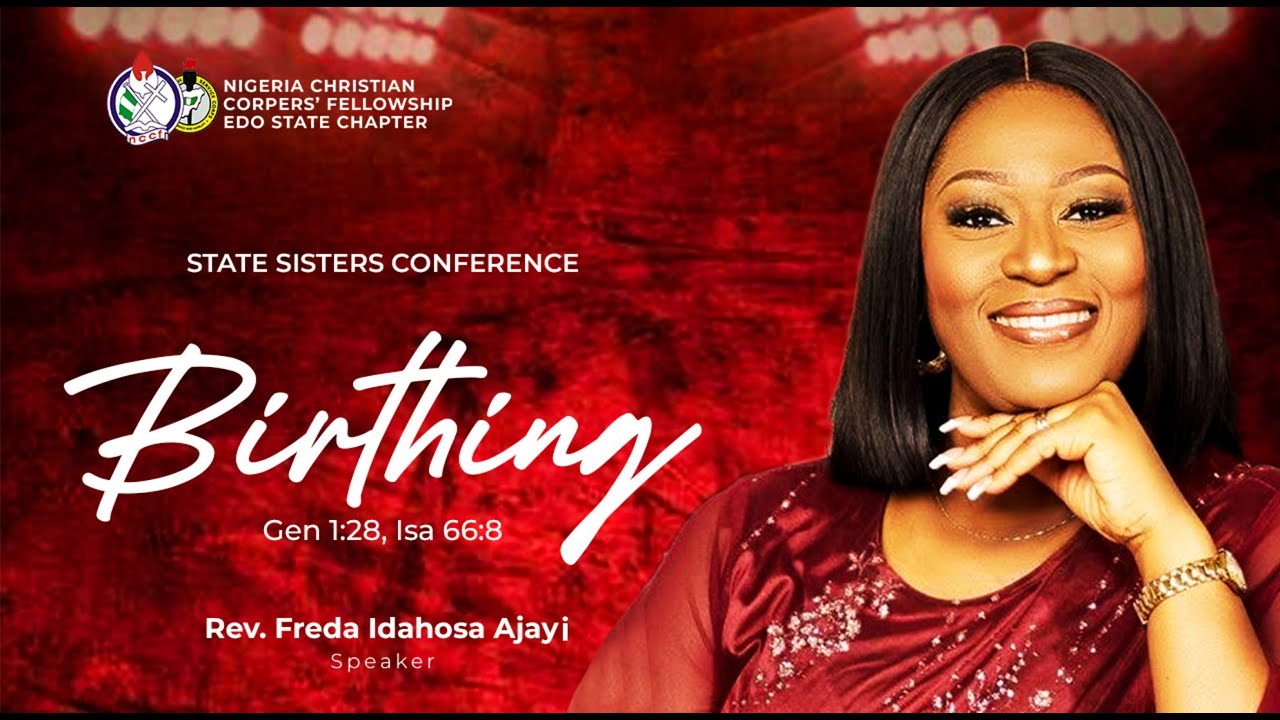 BIRTHING WITH REV. FREDA IDAHOSA AJAYI || STATE SISTERS CONFERENCE 2024 || 19|10|2024 - YouTube