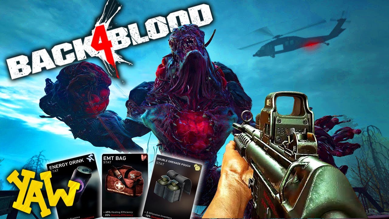 WOW THESE ZOMBIES ARE FAST (Back 4 Blood - Zombies Game)(Ep 1) - YouTube