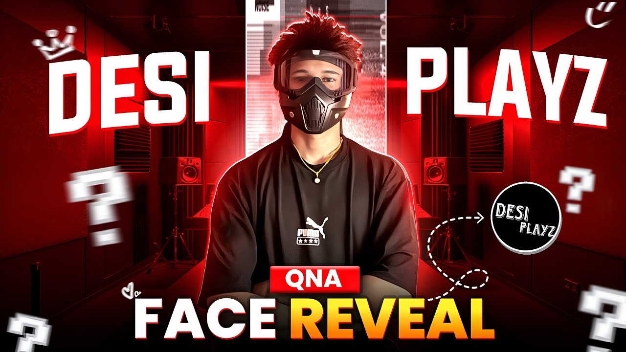 Finally ! DESi PLAYz Face Reveal With Q&A Part 2 || 250k Special|| # ...