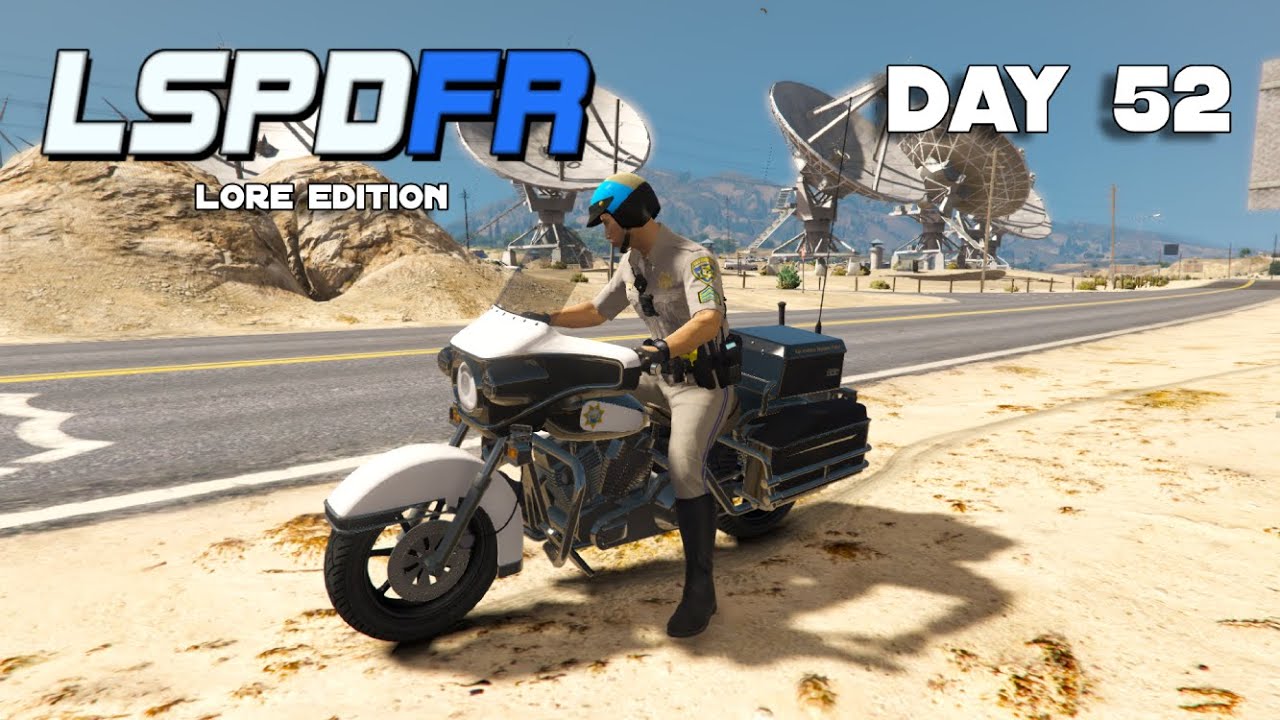 LSPDFR: Lore Edition Day 52. - Motorcycle Patrol With The SAHP. - YouTube