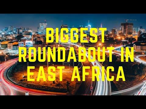 BIGGEST ROUNDABOUT IN EAST AND CENTRAL AFRICA, GLOBE CINEMA ROUNDABOUT IN NAIROBI,KENYA. - YouTube