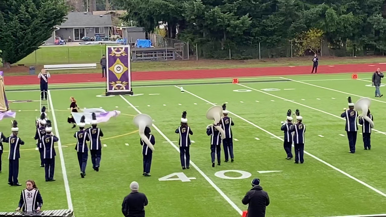 Bainbridge Marching Band 10.12.19 - YouTube