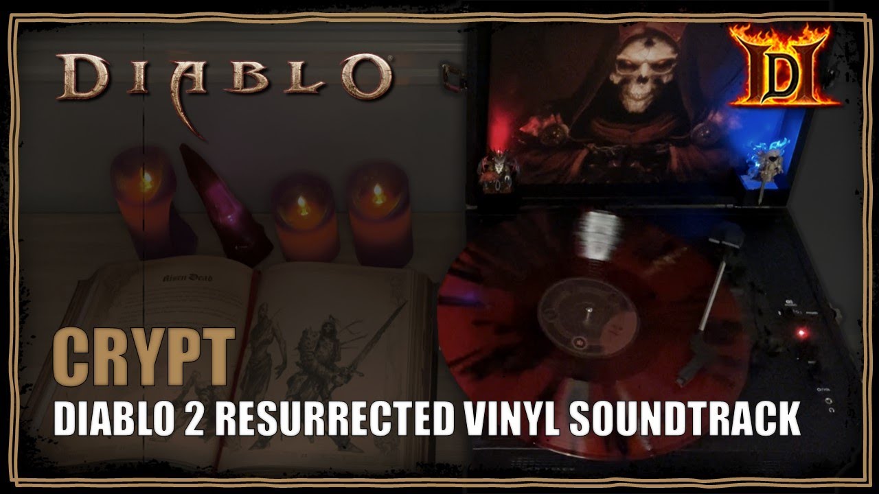 Diablo 2 OST Crypt Vinyl Soundtrack Recording - YouTube