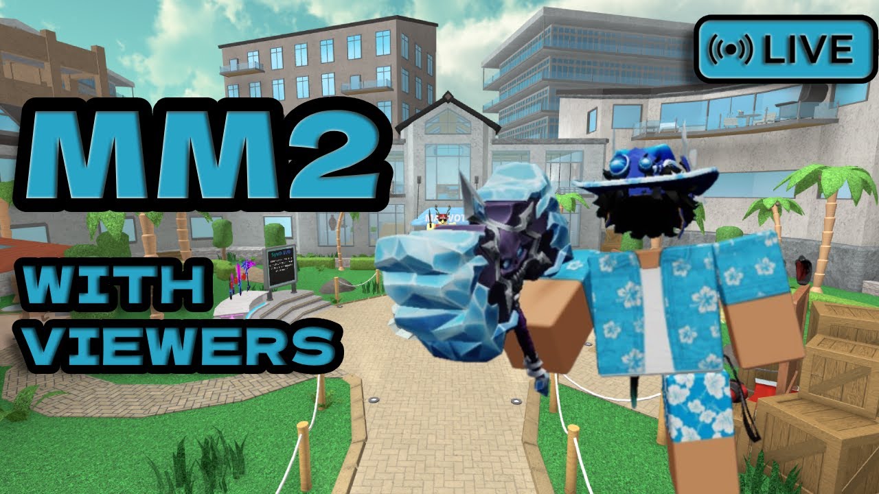 🔴PLAYING MM2 WITH VIEWERS | LIVE | ROAD TO 20K🔴 - YouTube