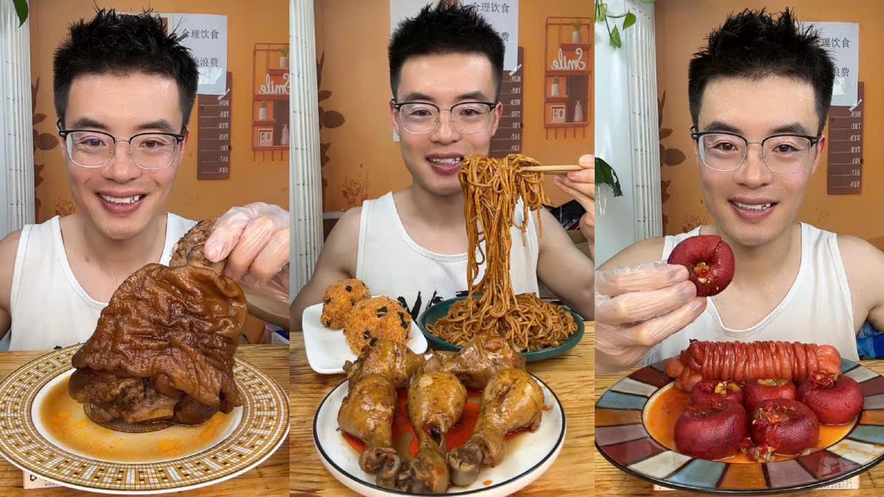 Eat Braised Pork Elbow, Hot Dry Noodles, Chicken Thigh, Scallop Floss ...