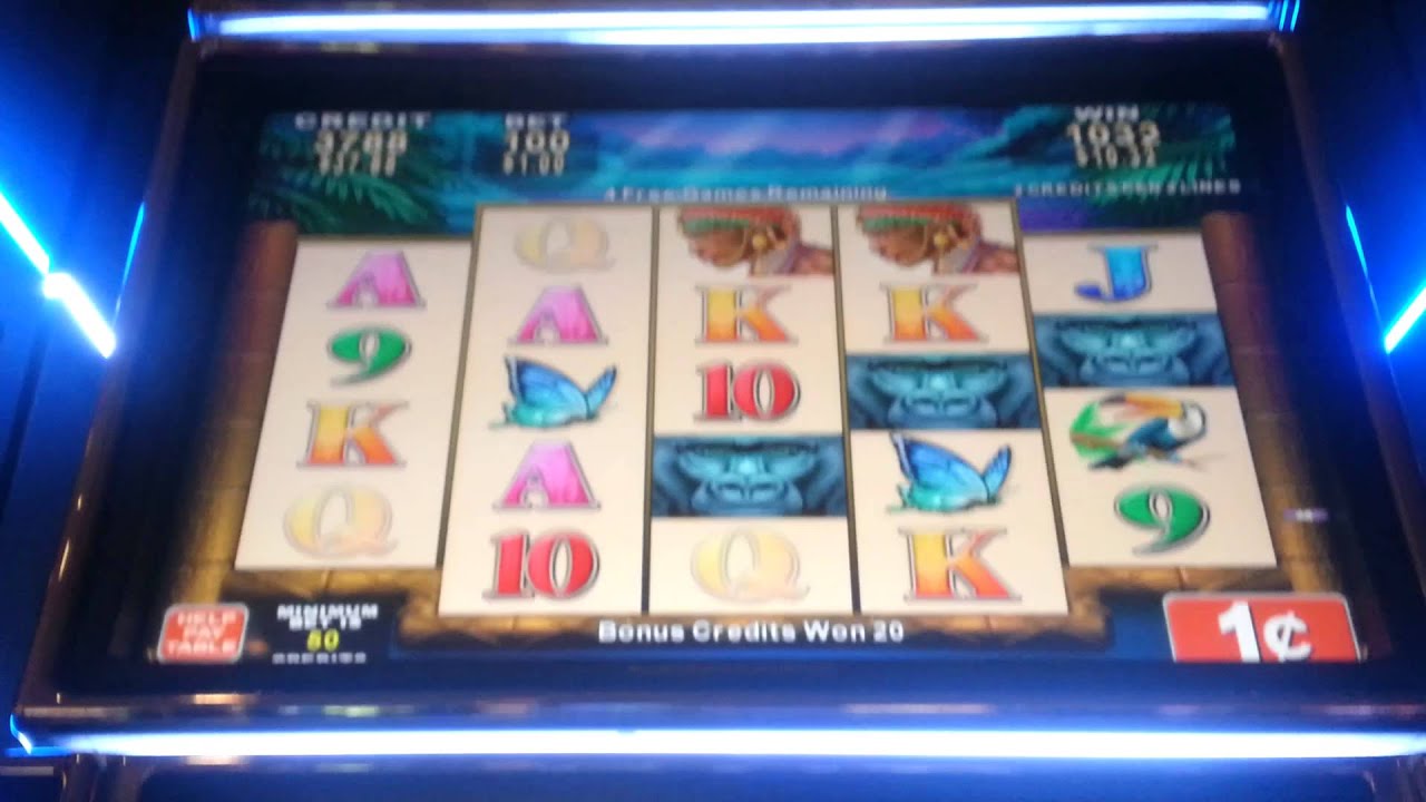 AFRICAN DIAMONDS - slot machine BONUS ROUND - YouTube