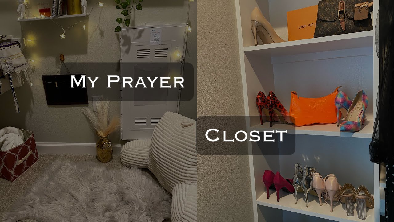 DECORATE WITH ME | Building My Prayer closet | War Room Tour + Haul # ...