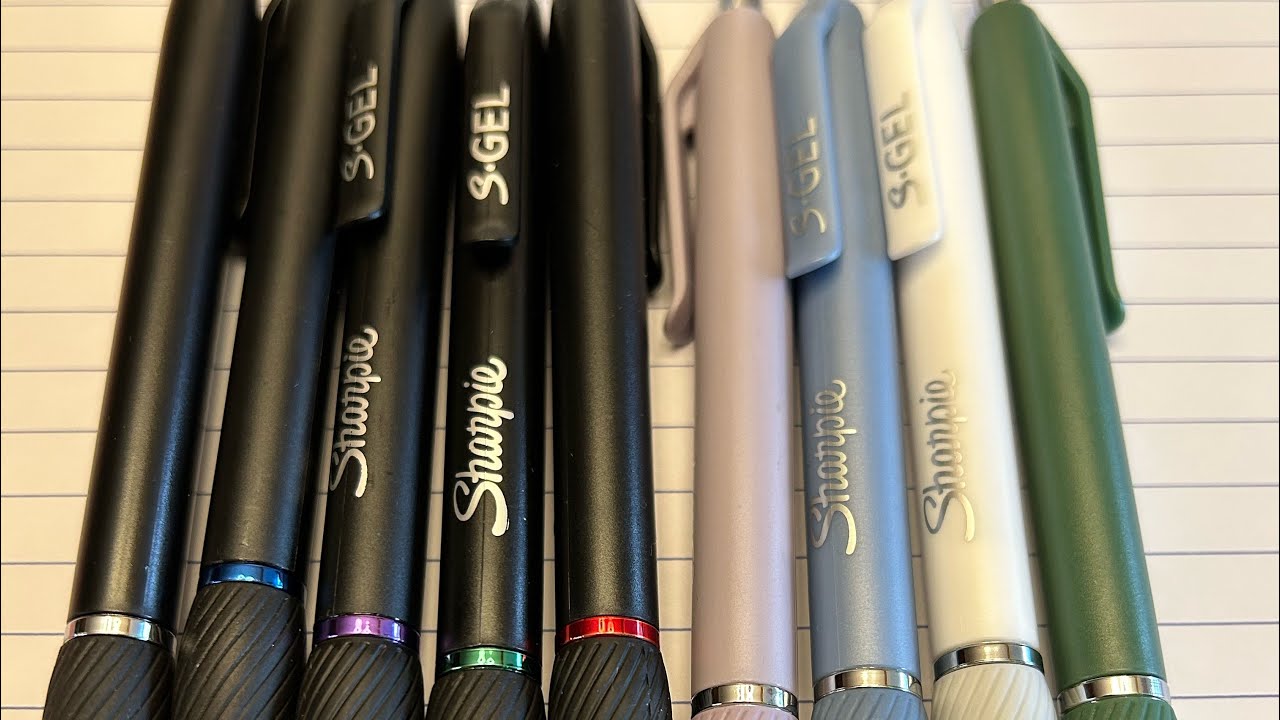 Episode 34: Sharpie SGel Pens #pens - YouTube