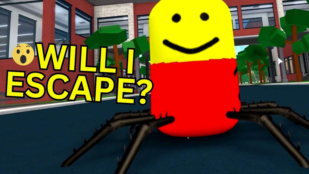 SPIDER: A Roblox chapter video | Will I escape from the Eight-legged ...