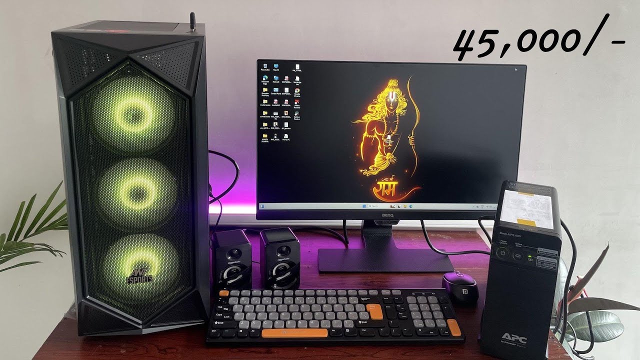 Editing/Gaming Custom PC with peripherals under ₹45,000 good ...