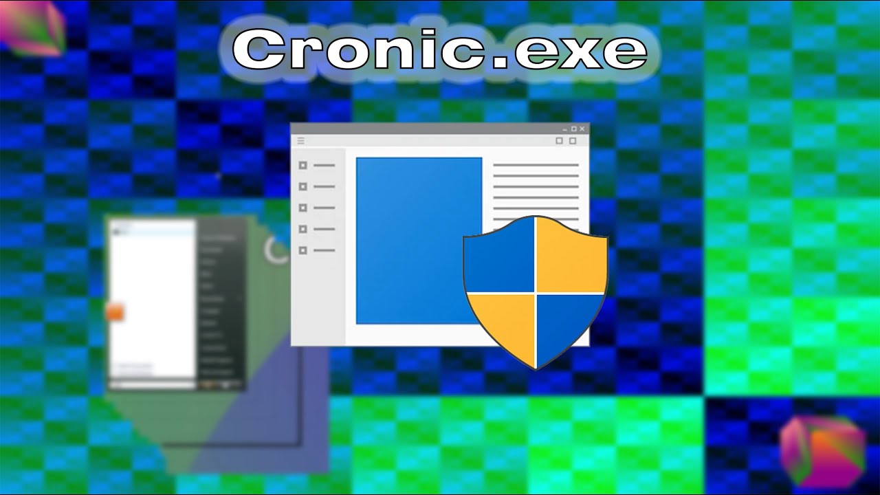 Cronic.exe | A colorful destruction of Windows - YouTube