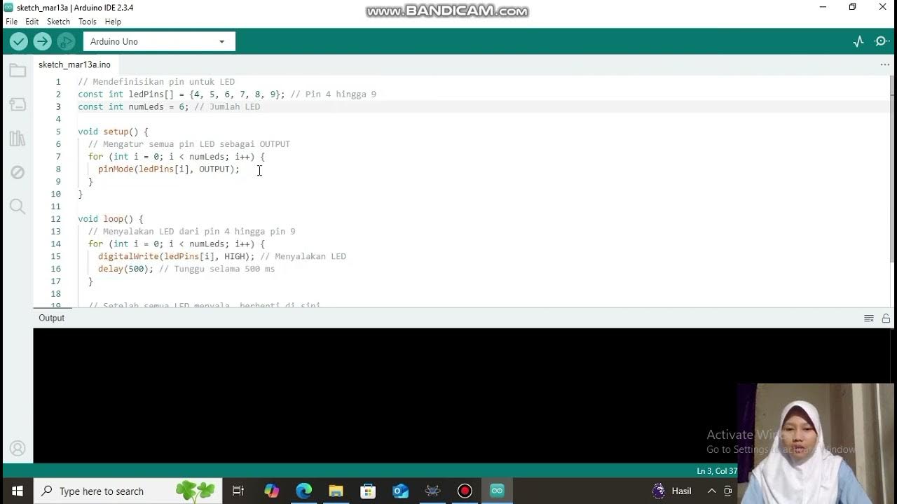 TUGAS AKHIR MIKRO || Rangkaian Running LED - YouTube