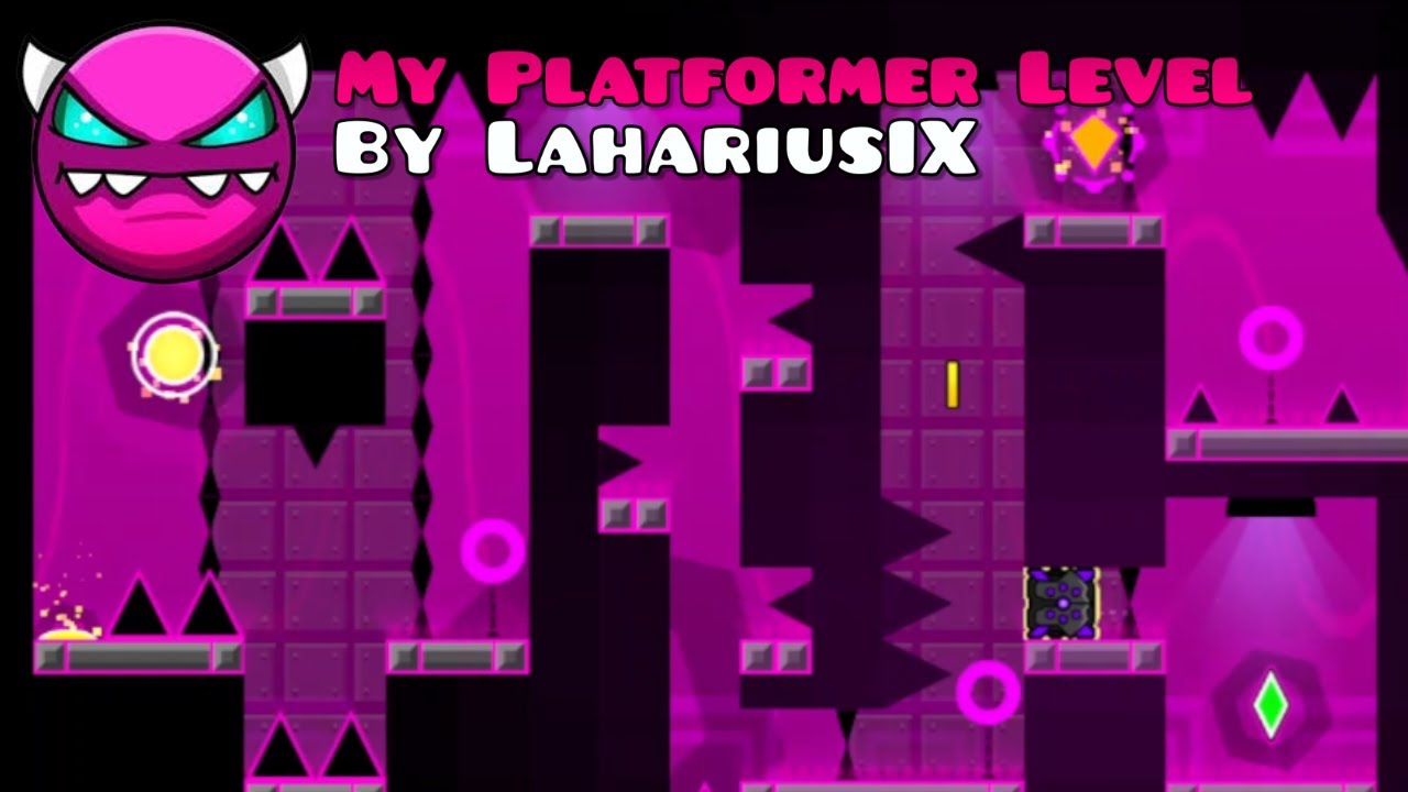 25-Room Cube Plat. Demon | "My Platformer Level" By LahariusIX | GD 2.2 ...
