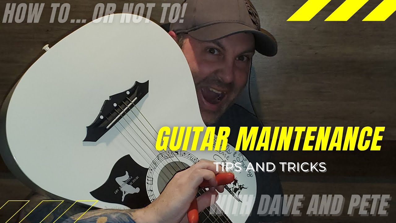 Guitar Setup and Maintenance Tips Tricks How to and How Not To! - YouTube