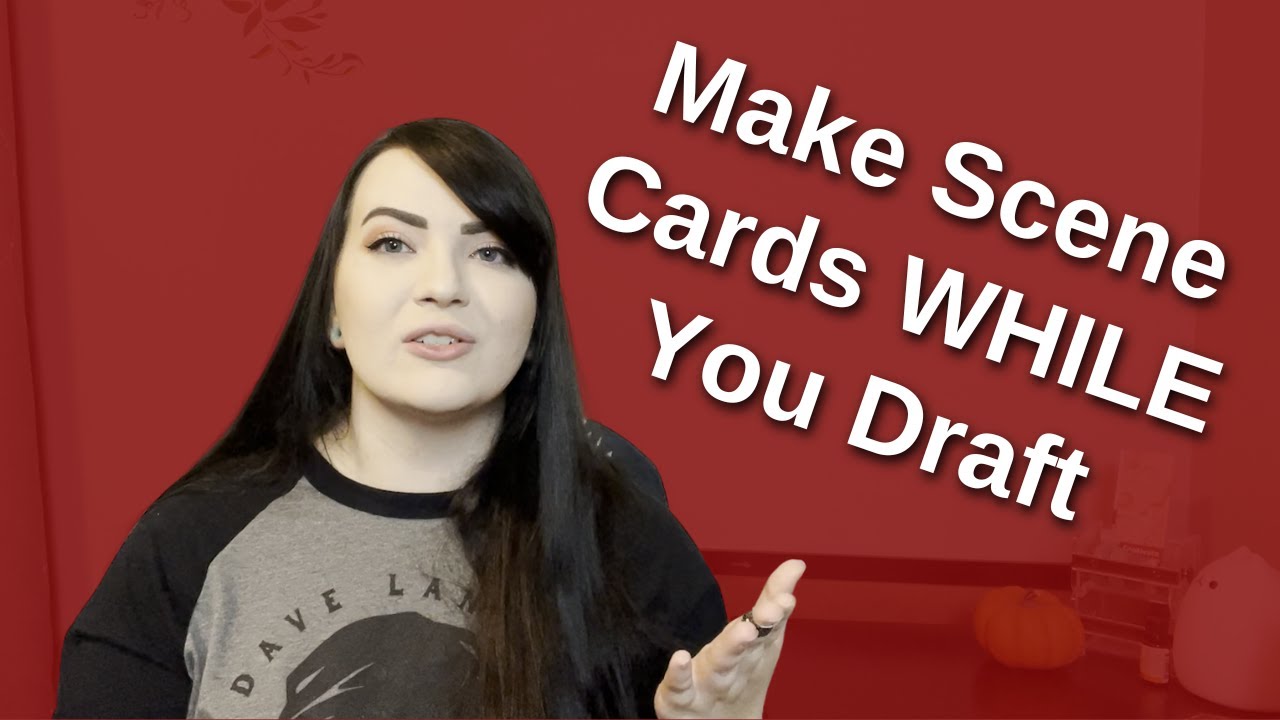 Why You Should Make Scene Cards While You're Drafting Your Novel - YouTube