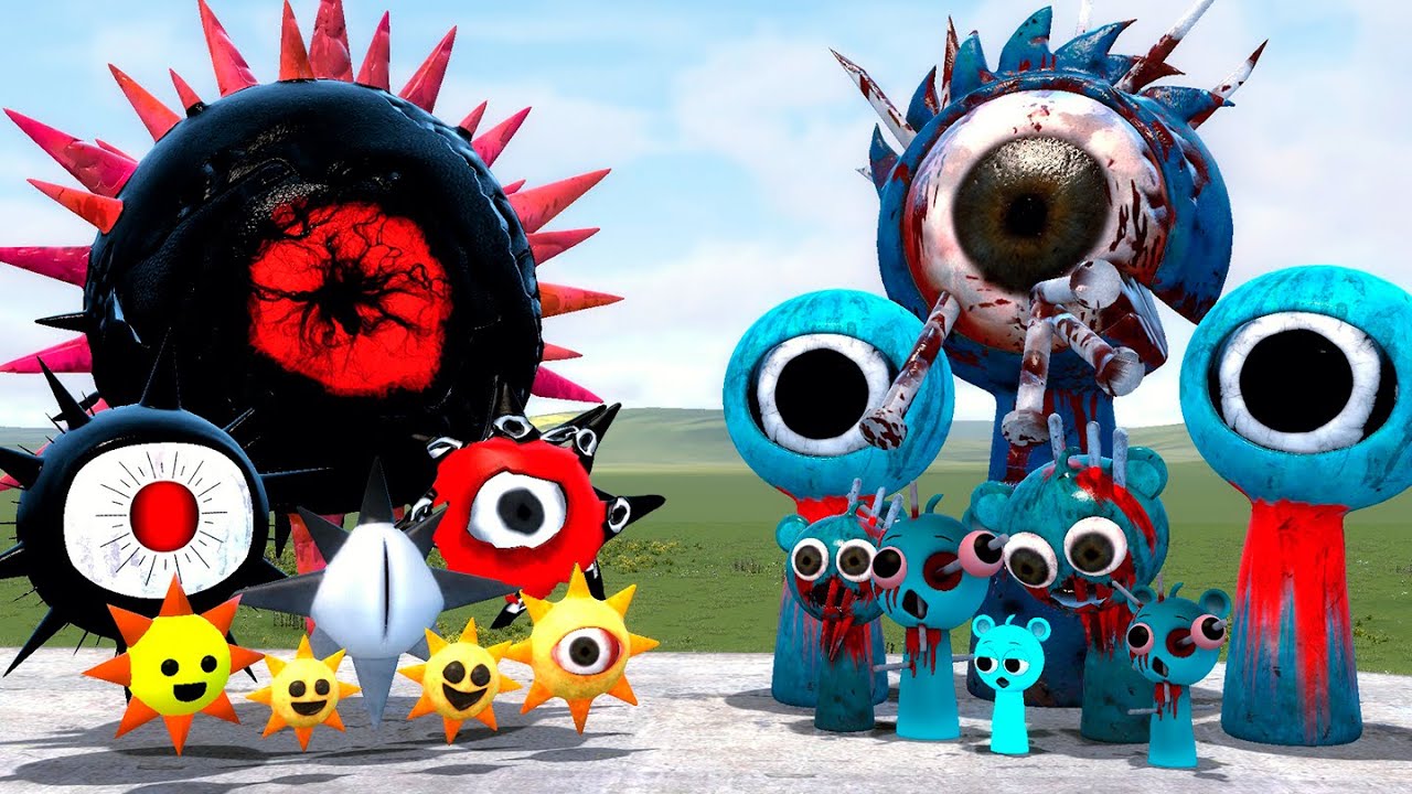 HORROR SUN VS SKY HORROR in Garrys Mod - YouTube