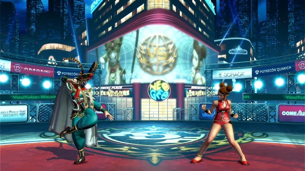 MIAN VS MUI MUI - KOF XIV - YouTube