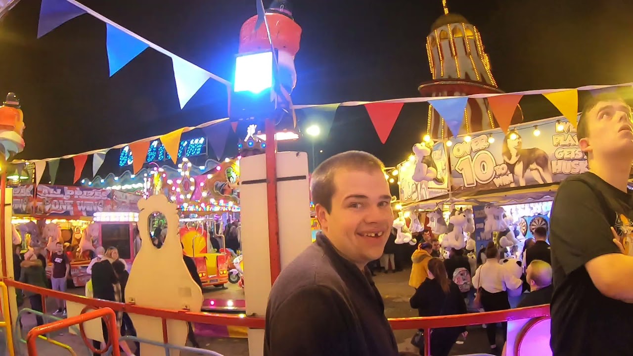 ASA PULLAR CRAZY CIRCUS FUNHOUSE (onride) at Hull Fair 8/10/2021 - YouTube