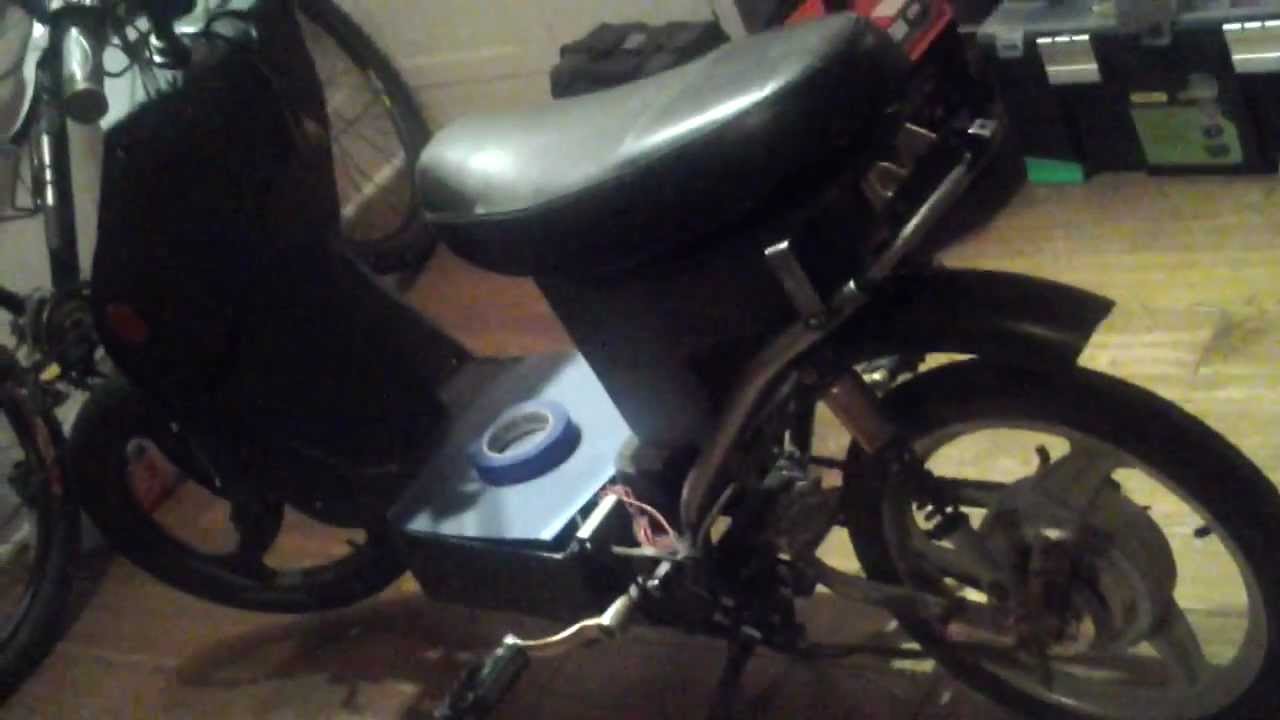 Electric Bug Out Scooter - YouTube