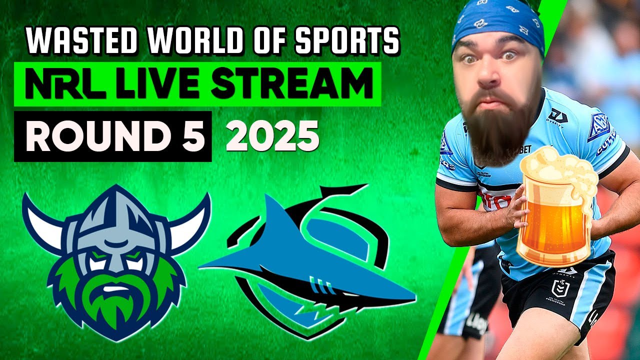 Raiders vs Sharks | NRL Live Stream | Round 5 - 2025 - YouTube