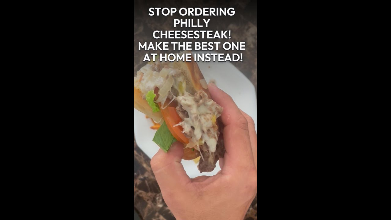 Stop Ordering Philly Cheesesteak! Make the Best One at Home Instead ...