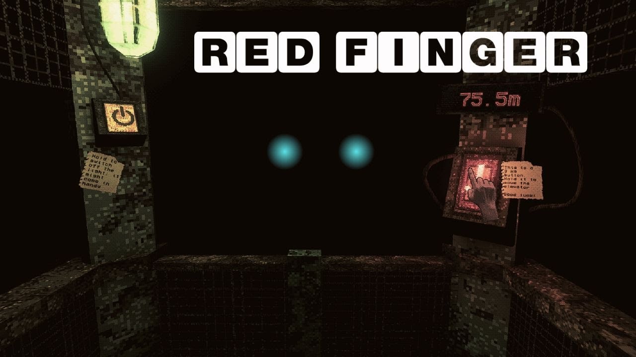 Descending Into A Dark Scary Mine....... [ RED FINGER ] - YouTube