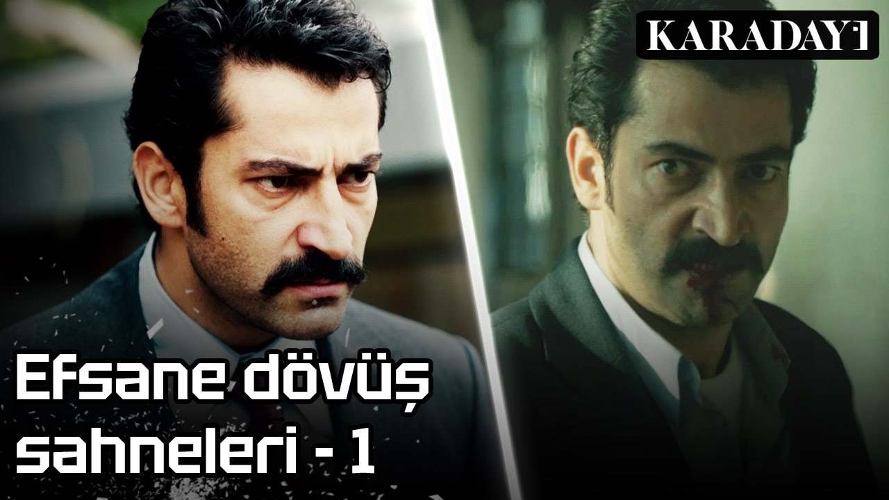 Mahir Kara Dövüş Sahneleri - 1 | Karadayı - YouTube