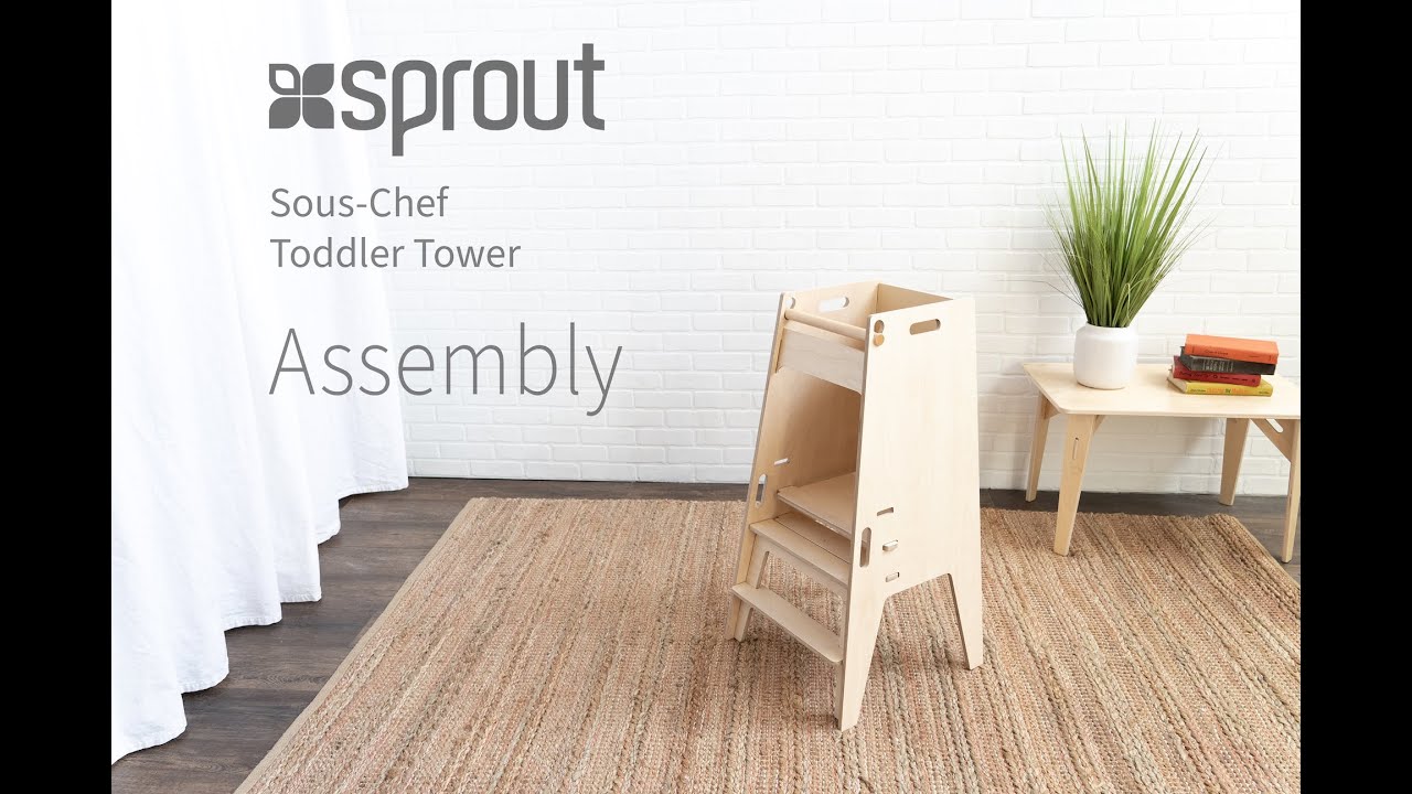 Sous-Chef Toddler Tower Assembly - YouTube