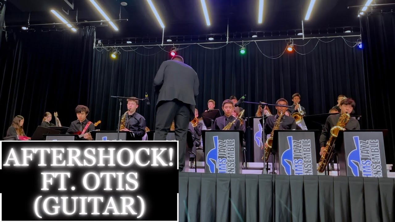Aftershock! - Hinsdale Middle School Jazz Ensemble State IGSMA - YouTube