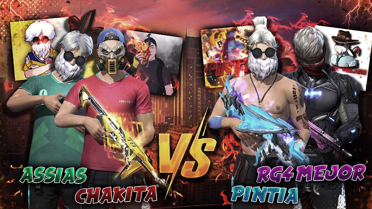 ASSIAS FF y CHAKITA vs PINTIA y RG4 MEJOR - SE ENFRENTAN LOS MEJORES ...