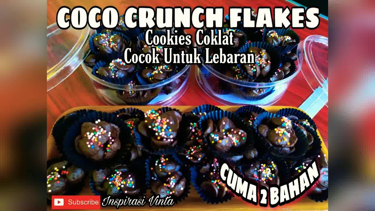 Coco Crunch Flakes | Cocok Untuk Lebaran | Cornflakes Coklat - YouTube